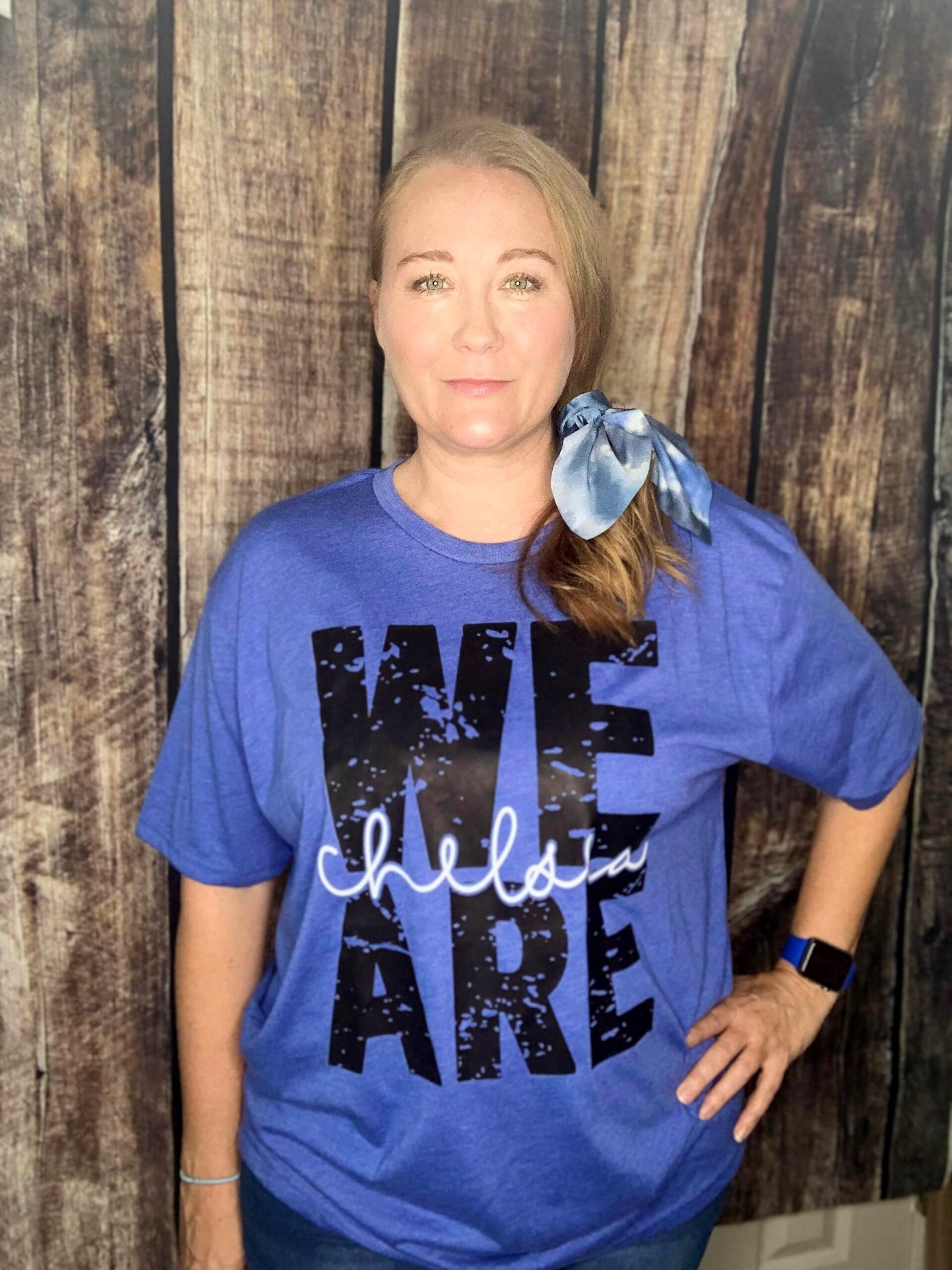 We Are Chelsea Distressed Shirt - Crafting with Brandy