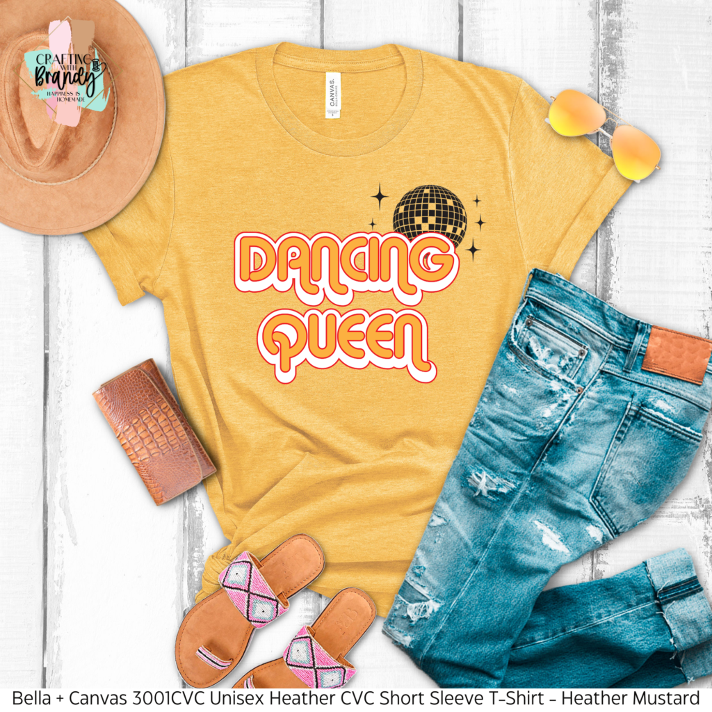 Disco Ball Dancing Queen Shirt - Crafting with Brandy