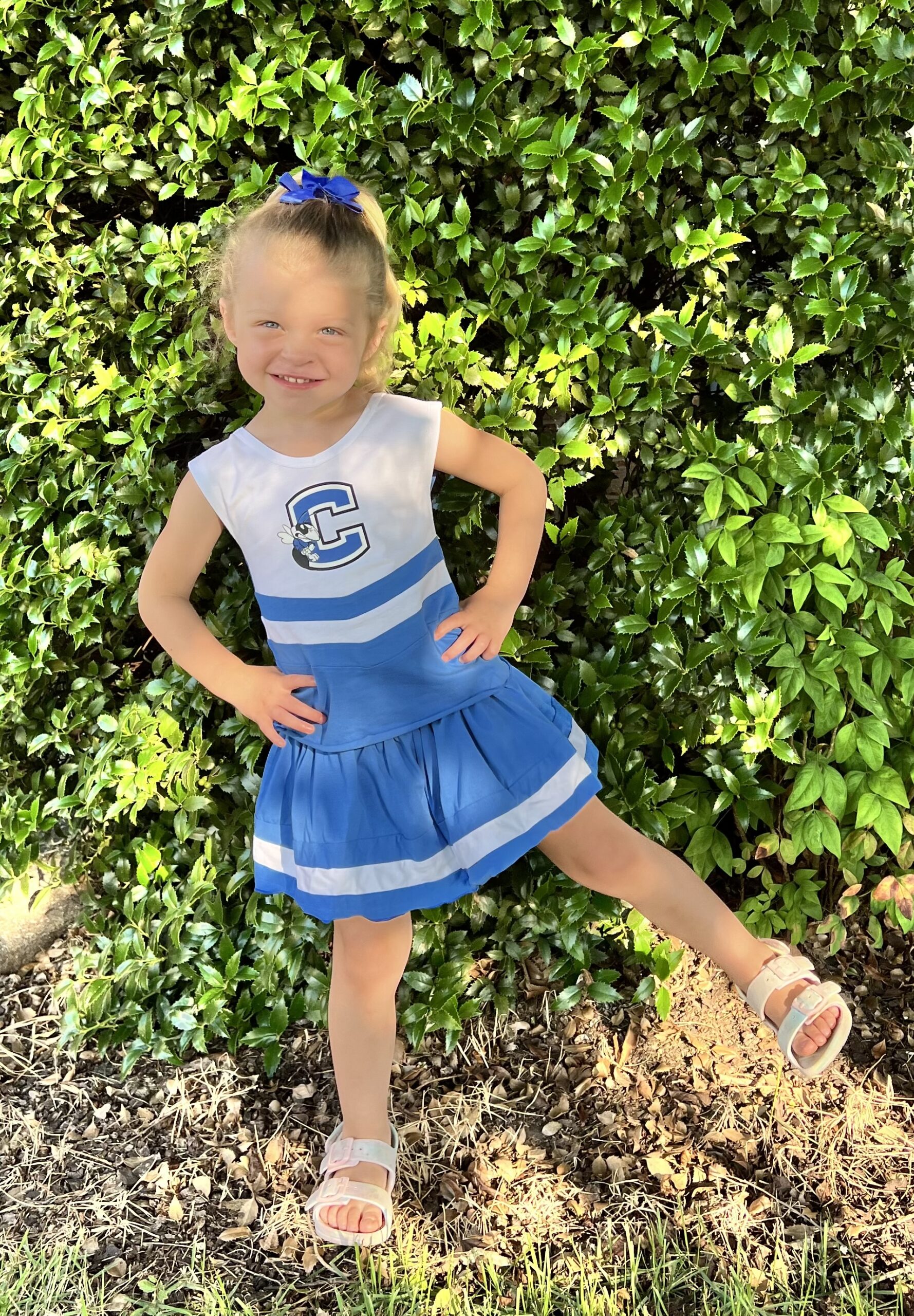 Chelsea Hornets Infant Cheer Outfit - Crafting with Brandy
