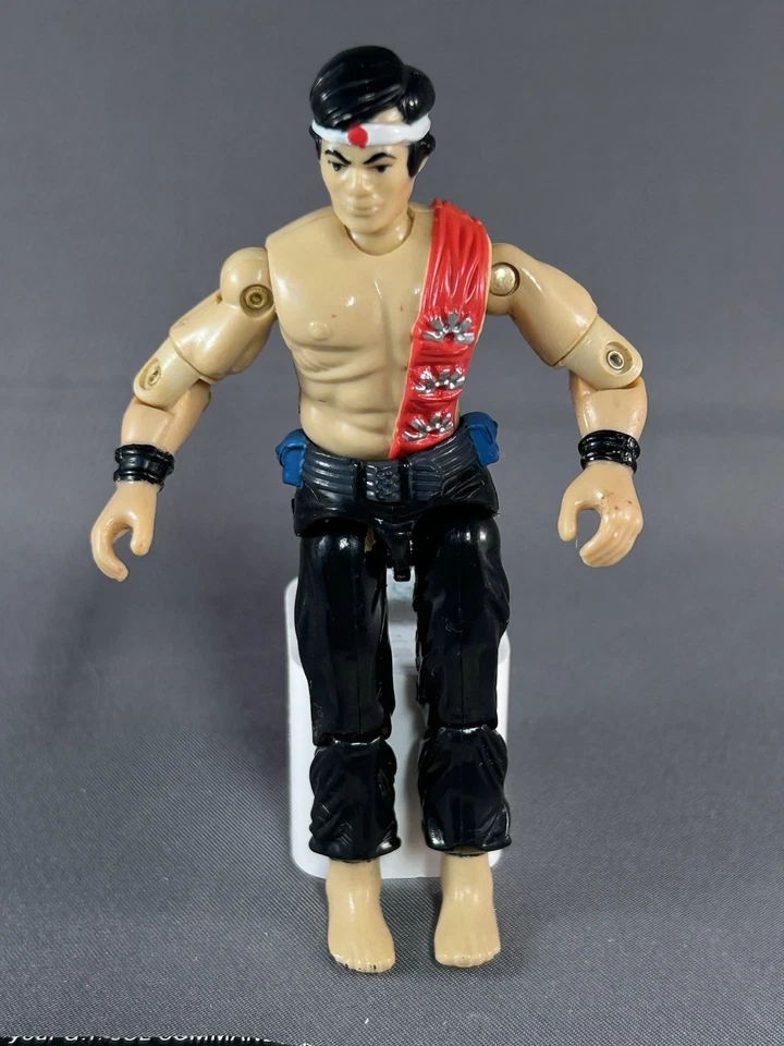 GI Joe 1985 Quick Kick Silent Action Figure with File Card - Crafting ...