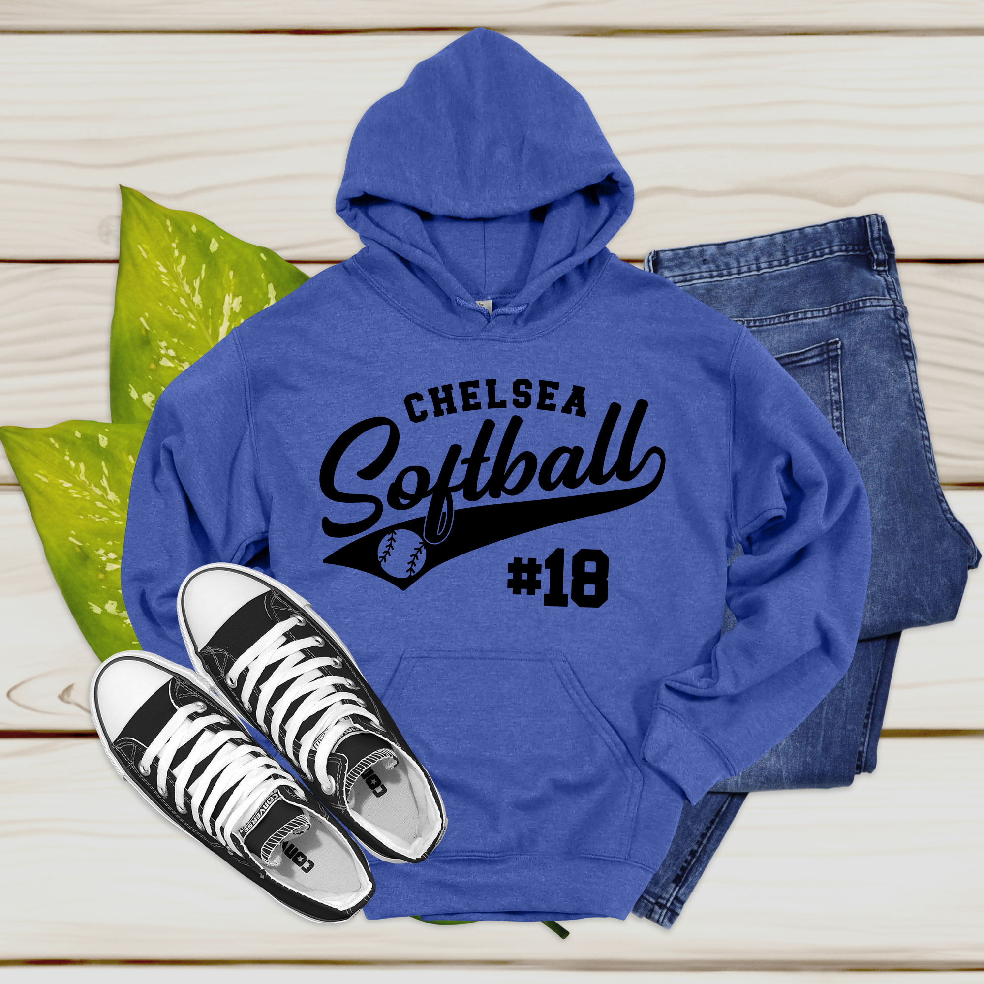 Chelsea Softball Swoosh Number Collection - Crafting with Brandy